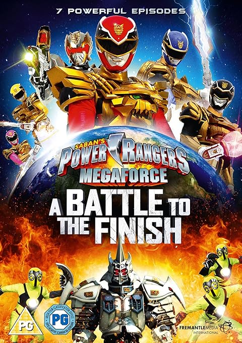 Power Rangers - Megaforce: Volume 3 - A Battle To The Finish DVD ...