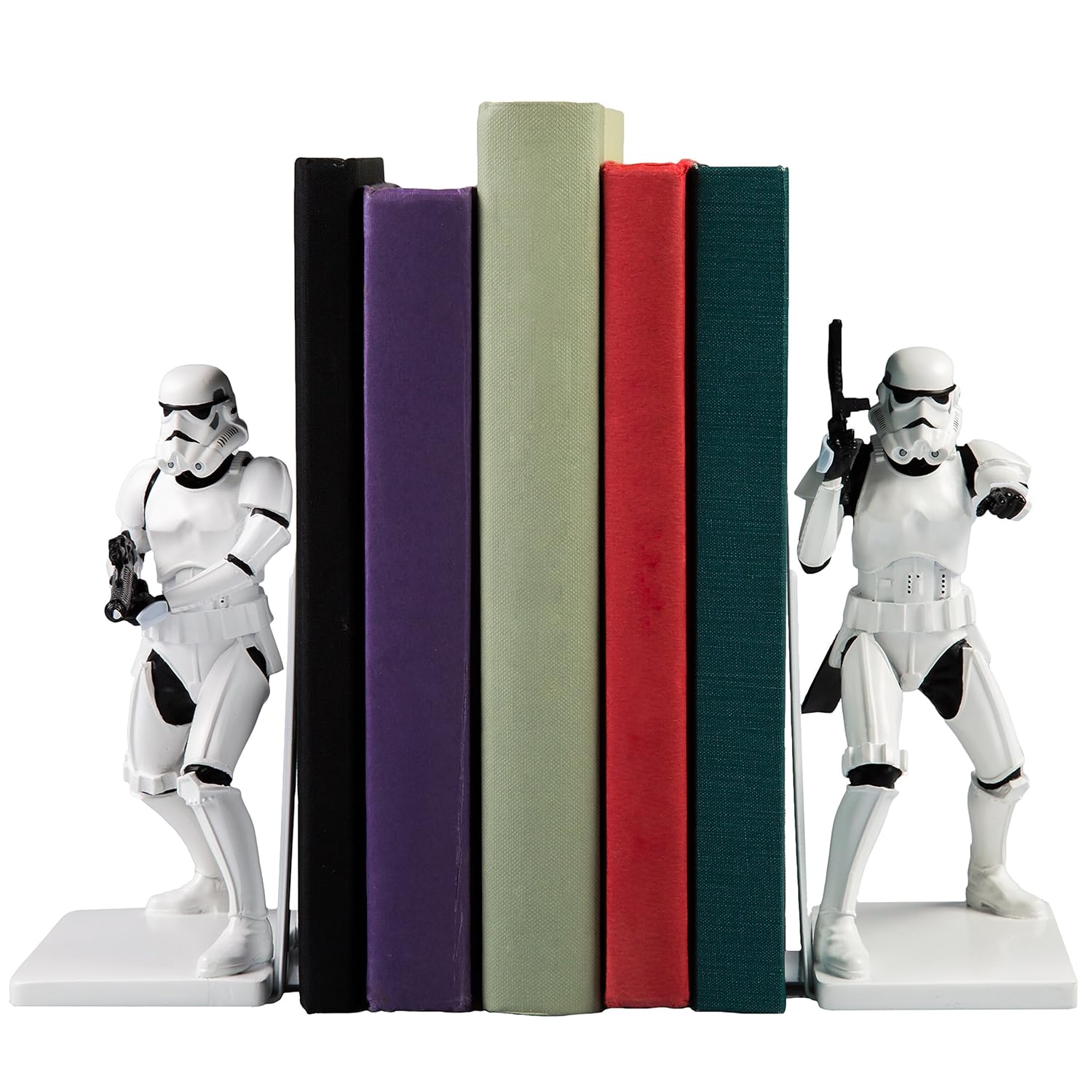 Star Wars Stormtrooper Decorative Bookends - Resin Statues 6.75" Tall ...