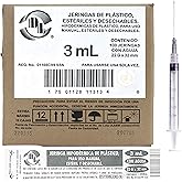 DL Caja De 100 Jeringas 5 mL Con Aguja 22 G X 32 mm : Amazon.com.mx: Hogar y Cocina