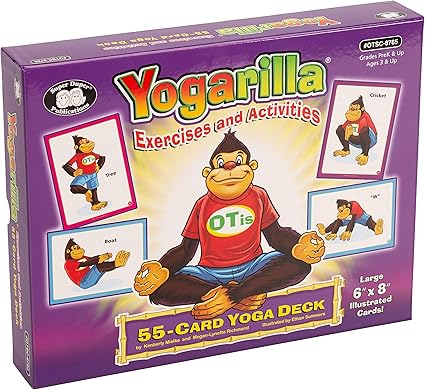 Super Duper Publications | Yogarilla Exercise and Activities Yoga Fun ...