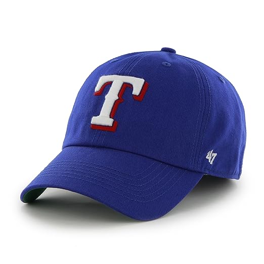 MLB Texas Rangers '47 Franchise Fitted Hat, Royal, Large: Amazon.co.uk ...