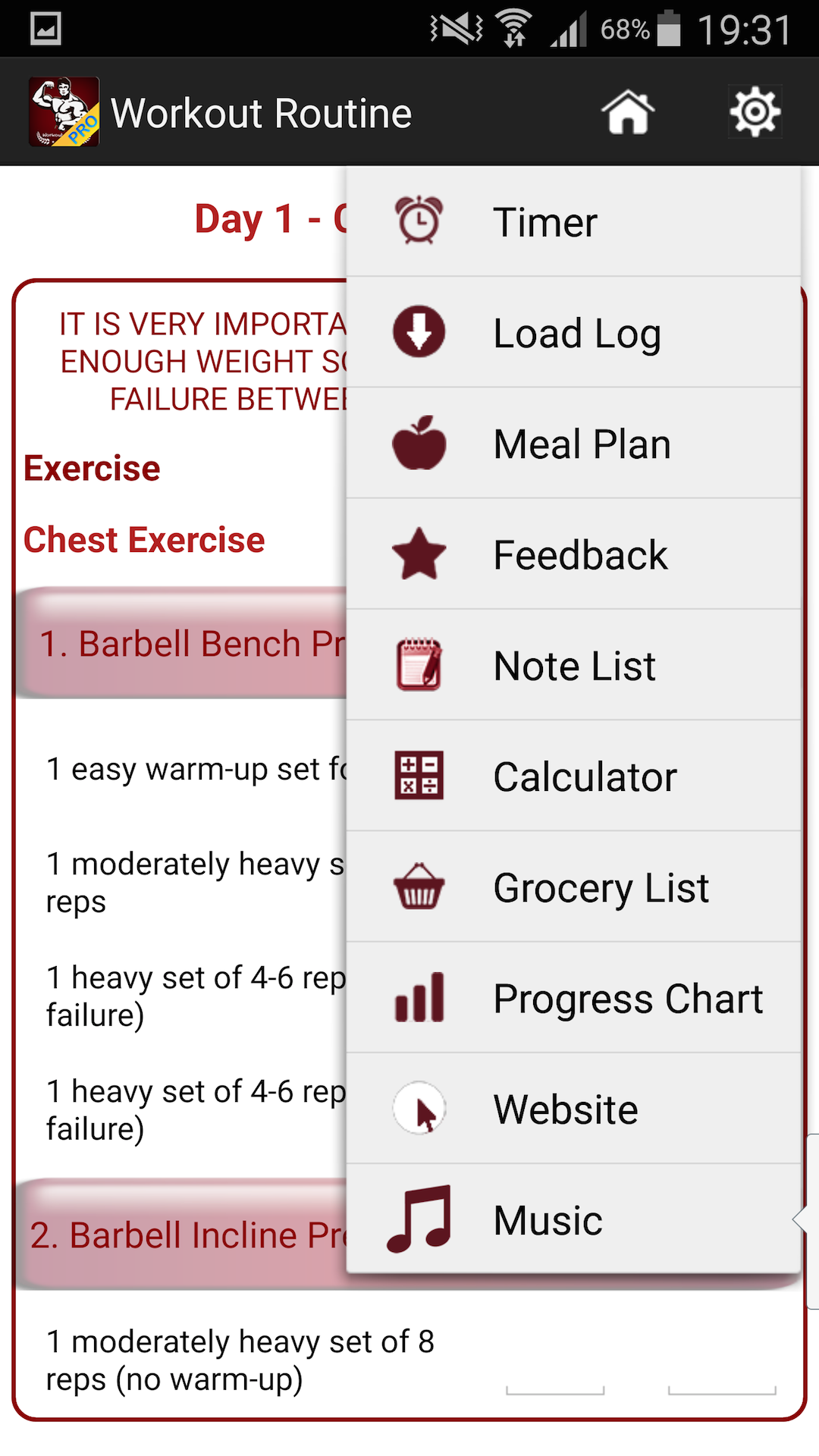Amazon.com: Mega Muscle Gain Workout FREE : Apps & Games