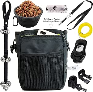 Amazon.com : 6 in 1 Puppy and Dog Training Essential Kit - Dog Treat ...