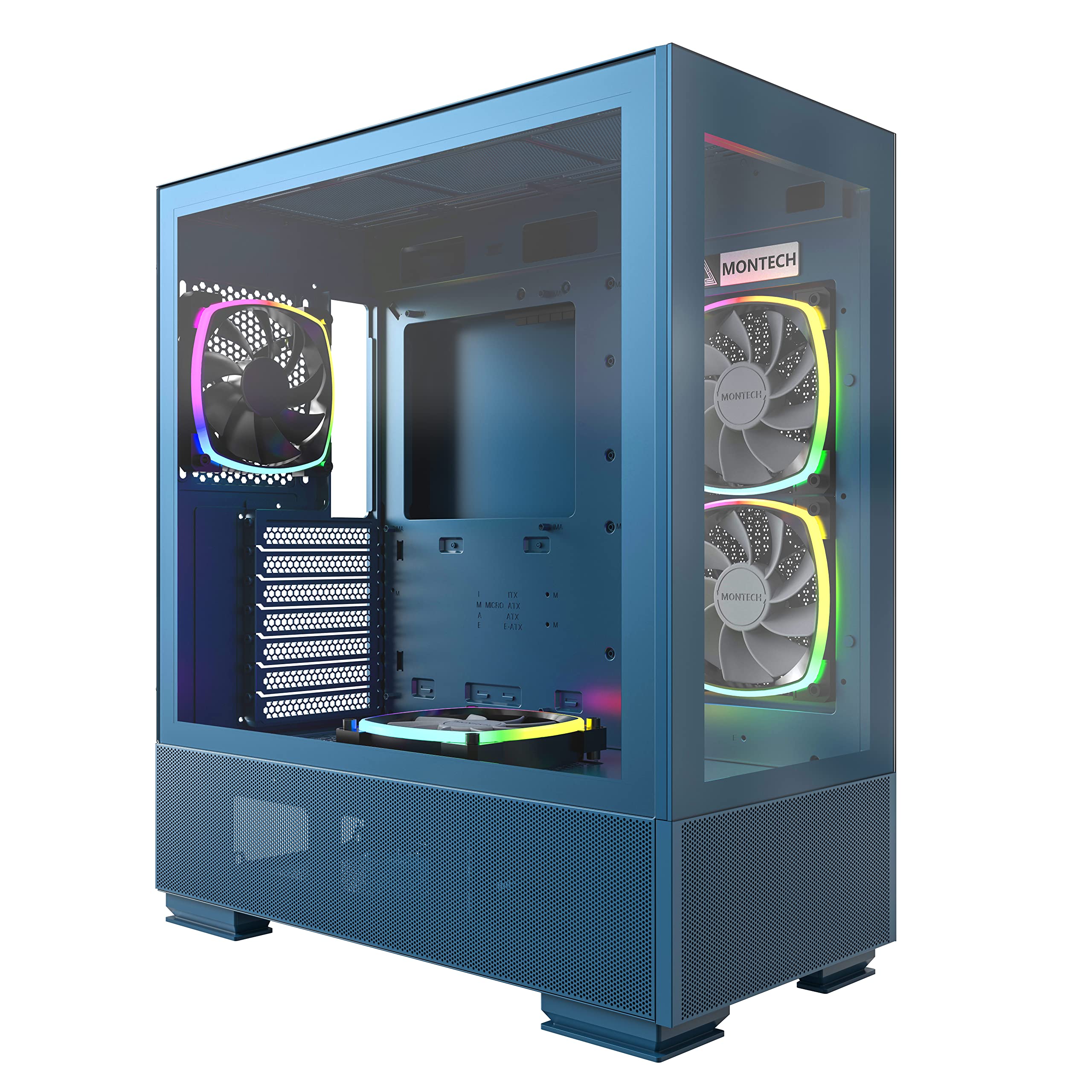 Mua Montech Sky Two, Dual Tempered Glass, 4X PWM ARGB Fans Pre ...