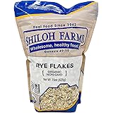 Amazon.com : Shiloh Farms - Organic Non GMO Rye Flakes 15 ounces - 2 ...