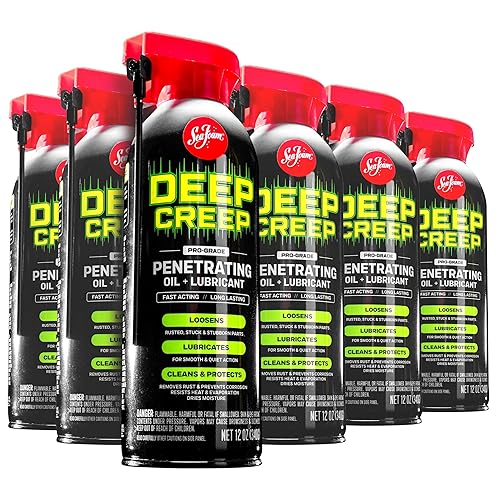 Sea Foam Deep Creep Penetrating Oil and Lubricant, DC14, 12 oz, Pack of ...