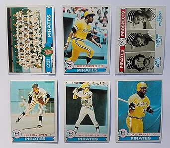 Amazon.com: 1979 Topps Pittsburgh Pirates Team Set (27 Cards) Near Mint ...