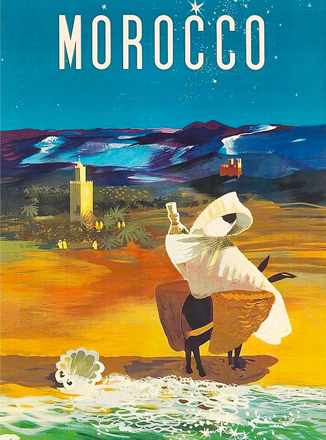 Amazon.com: MOROCCO AFRICA MOROCCAN AFRICAN VINTAGE TRAVEL ...