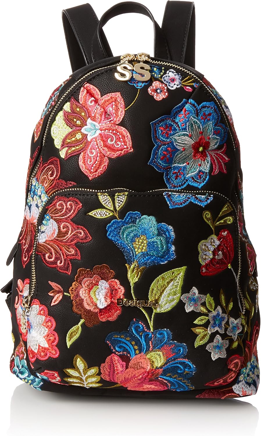 Desigual Damen Bols_Lima Caribou. 2000. U Rucksack, Schwarz (Negro), 11x34x25 cm: Amazon.de ...