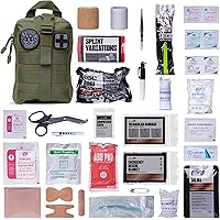 Amazon.com: TACTICON V3 Extensive IFAK Trauma First Aid Kit | EMT Survival Med Kit | Chest Seals ...
