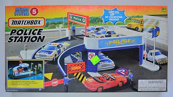 Buy Matchbox Police Station Playset (Action System 5) Online at Low ...