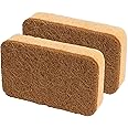 Amazon.com: Casabella Copper Power Natural Fiber Non-Scratch Scrub ...
