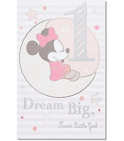 Feliz Primer Cumpleaños Minnie Mouse