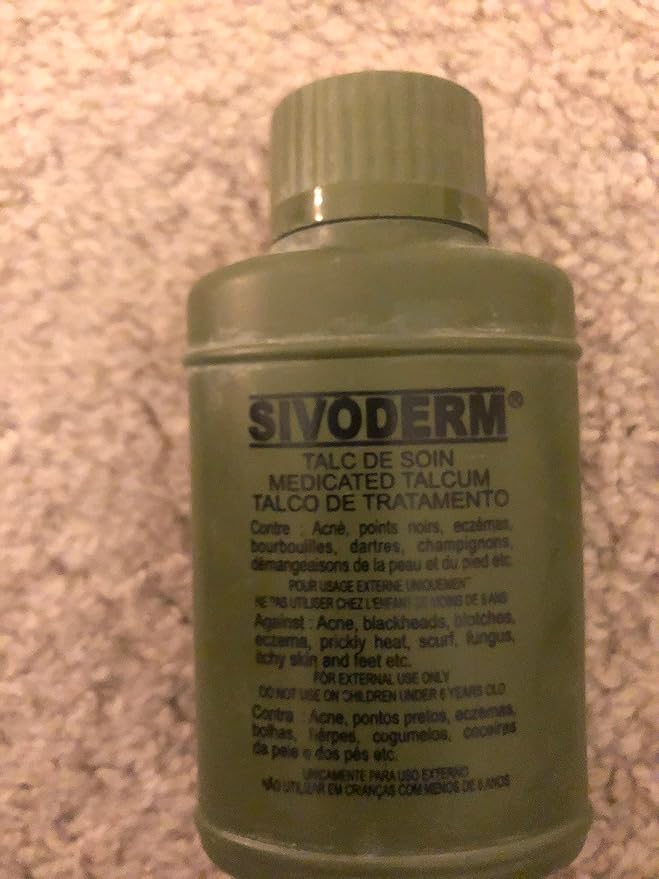 Amazon.com: Sivoderm Medicated Talcum: Health & Personal Care