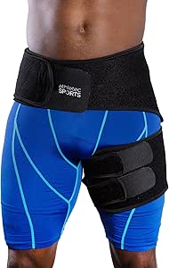 Amazon.com: Athletec Sport Adjustable Compression Groin Support Wrap ...