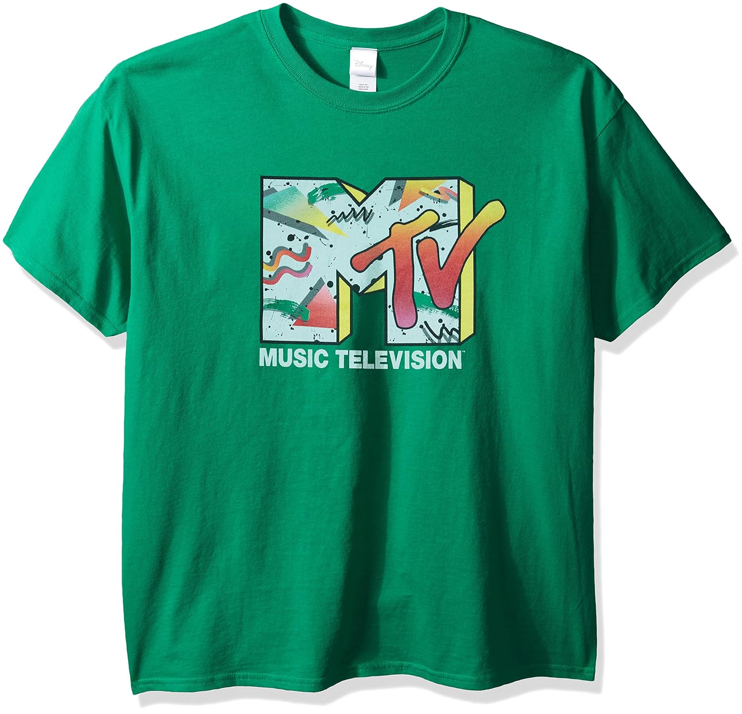 MTV mensMtv Men's Retro Logo T-Shirt T-Shirt - Green - Large: Amazon.co ...