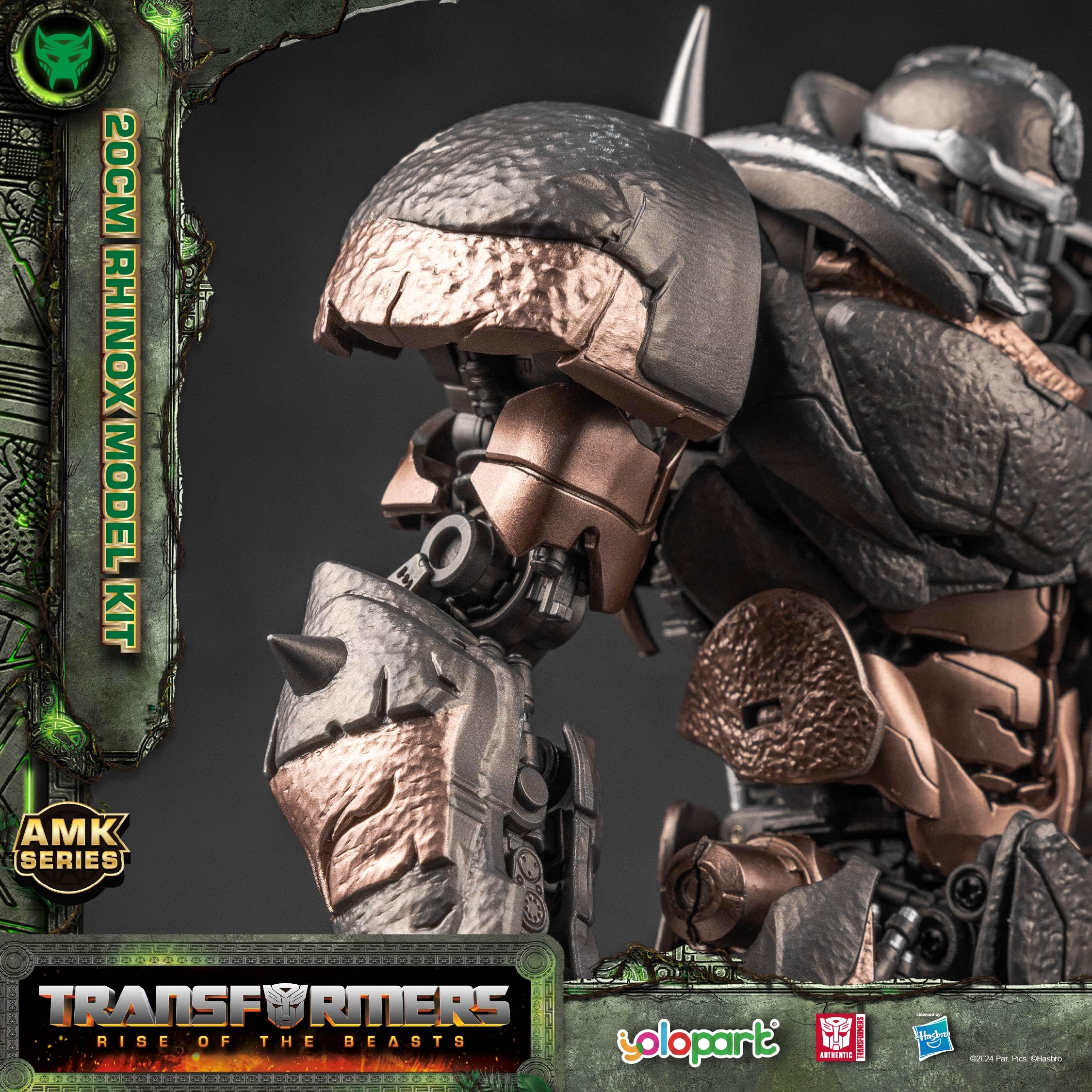 Mua YOLOPARK Transformers Toys Rise of The Beasts Movie Rhinox Action ...