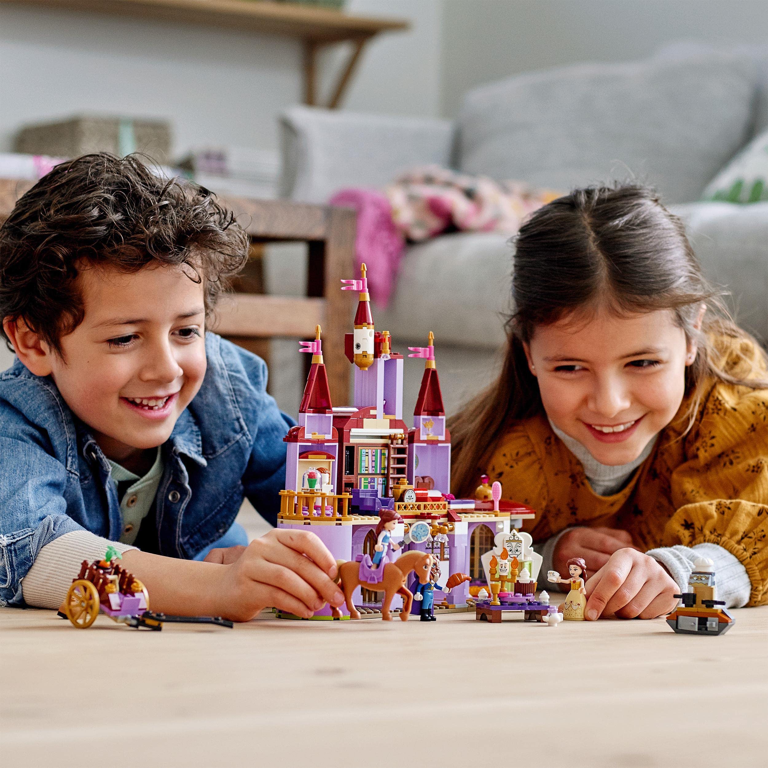 Mua LEGO 43196 Disney Princess Belles Castle, Princess Toy Castle with ...