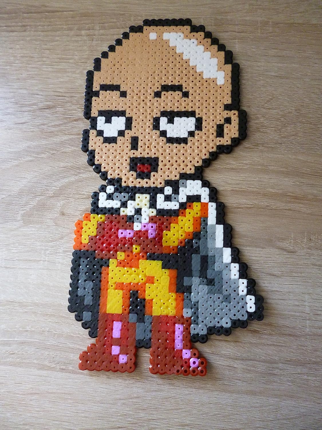 Sprite Saitama - One Punch Man - Hama Beads - Pixel Art: Amazon.fr ...