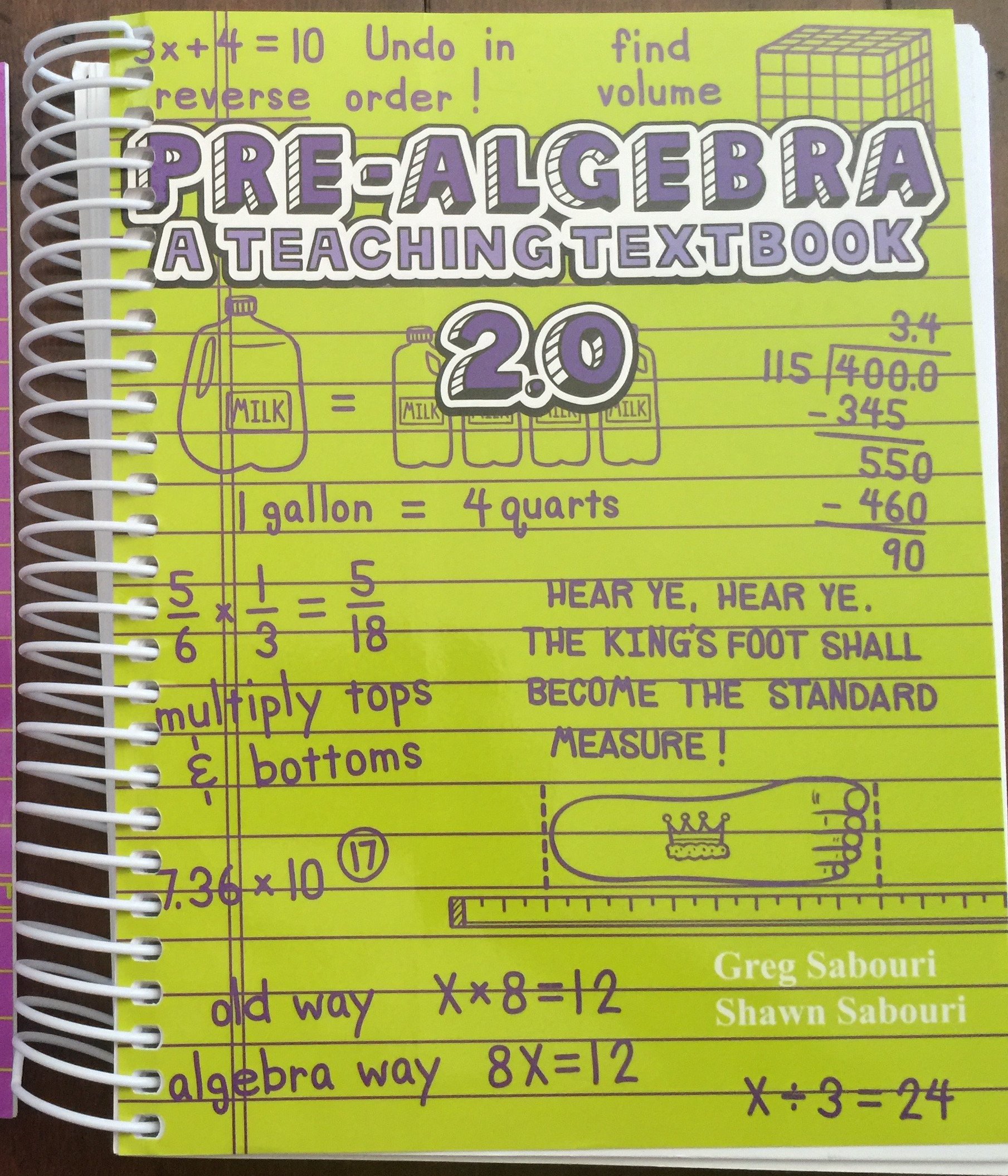 Pre-Algebra A Teaching Textbook – starkidslearn.com