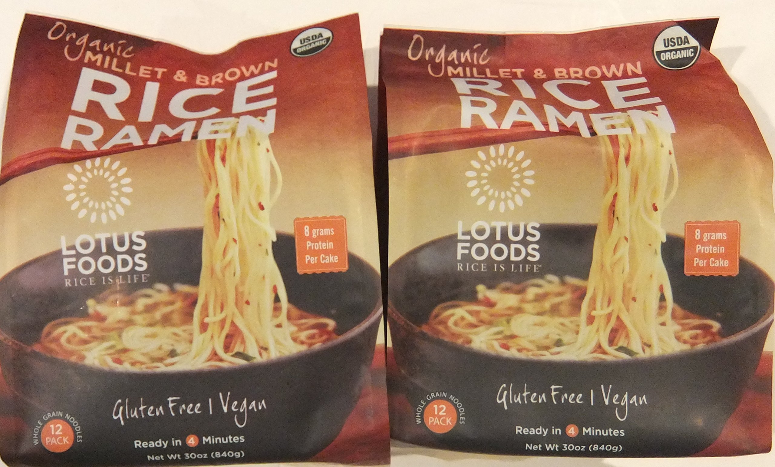 Amazon.com : Lotus Foods -Gluten Free Rice Ramen Variety Pouch 6 Pack ...