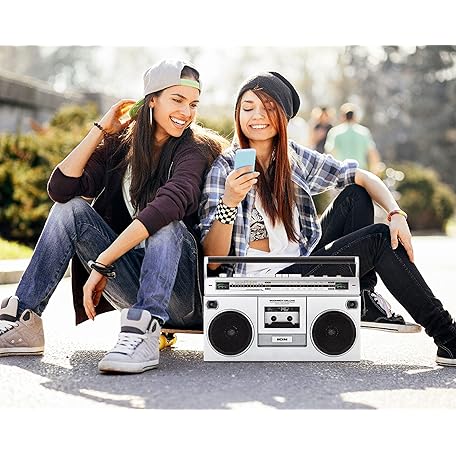 Mua ION Audio Boombox Deluxe Stereo with Bluetooth AM/FM Radio Cassette ...