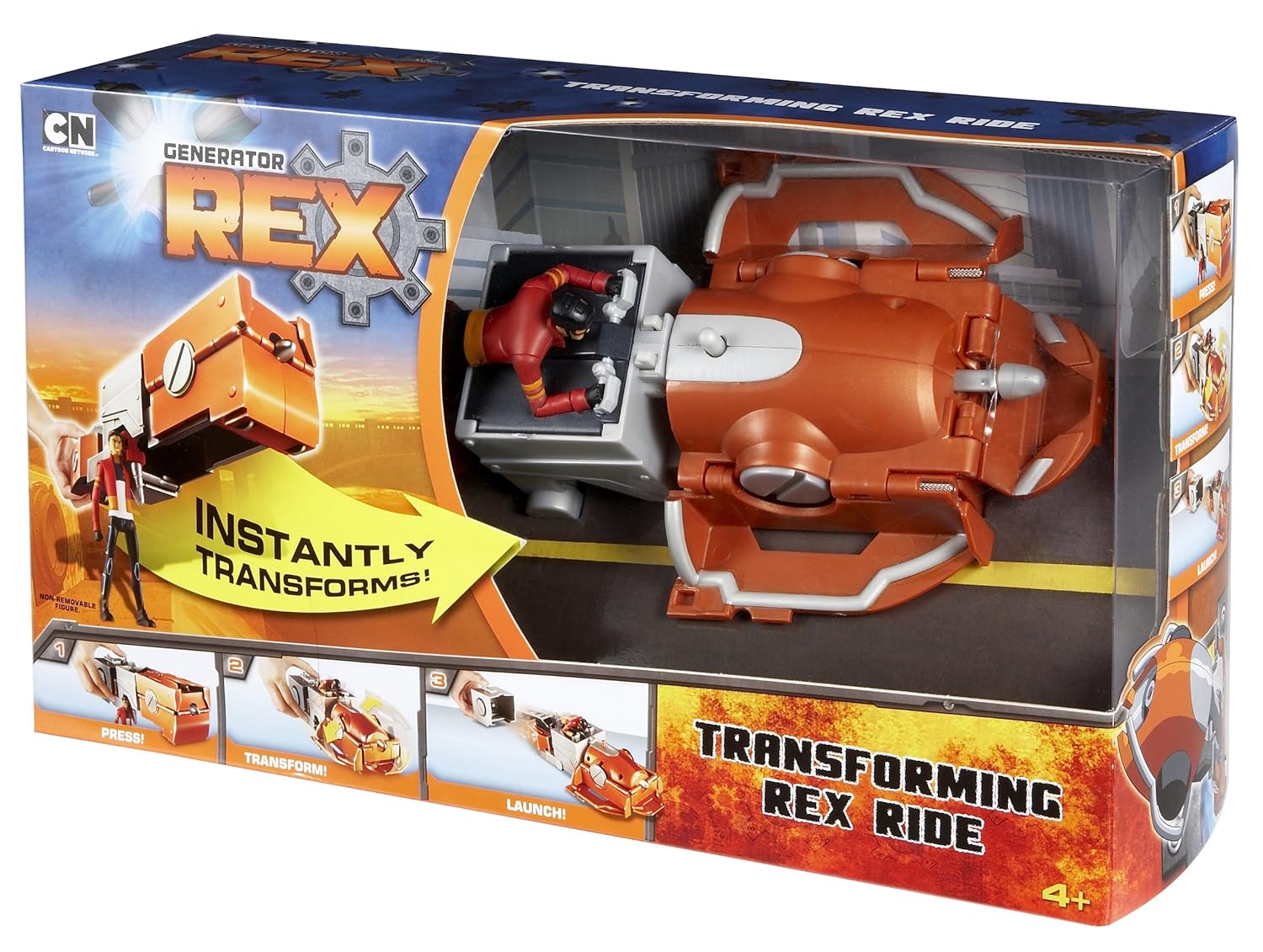 Generator Rex Transforming Rex Ride Vehicle W/FIGURE TOY NEW | eBay