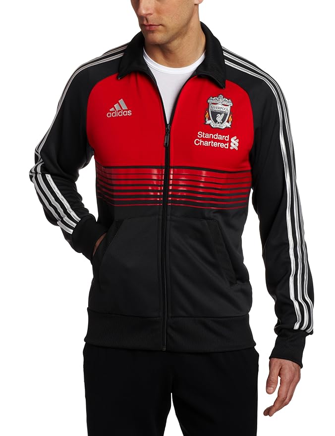 Buy Liverpool Anthem Jacket (Solid Grey, Large) Online at Low Prices in ...