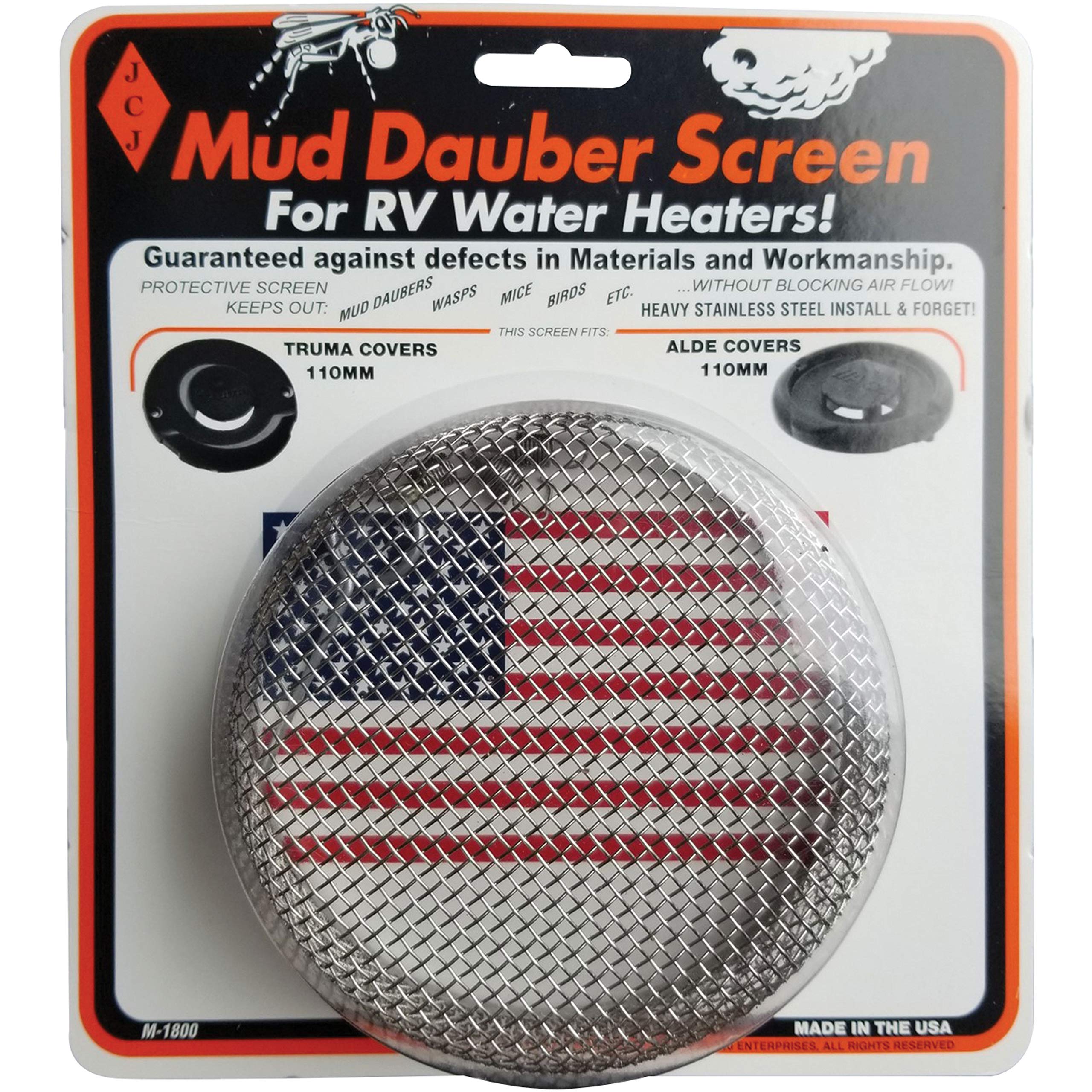JCJ Enterprises M-1800 Mud Dauber Screen for Truma and Alde Water ...