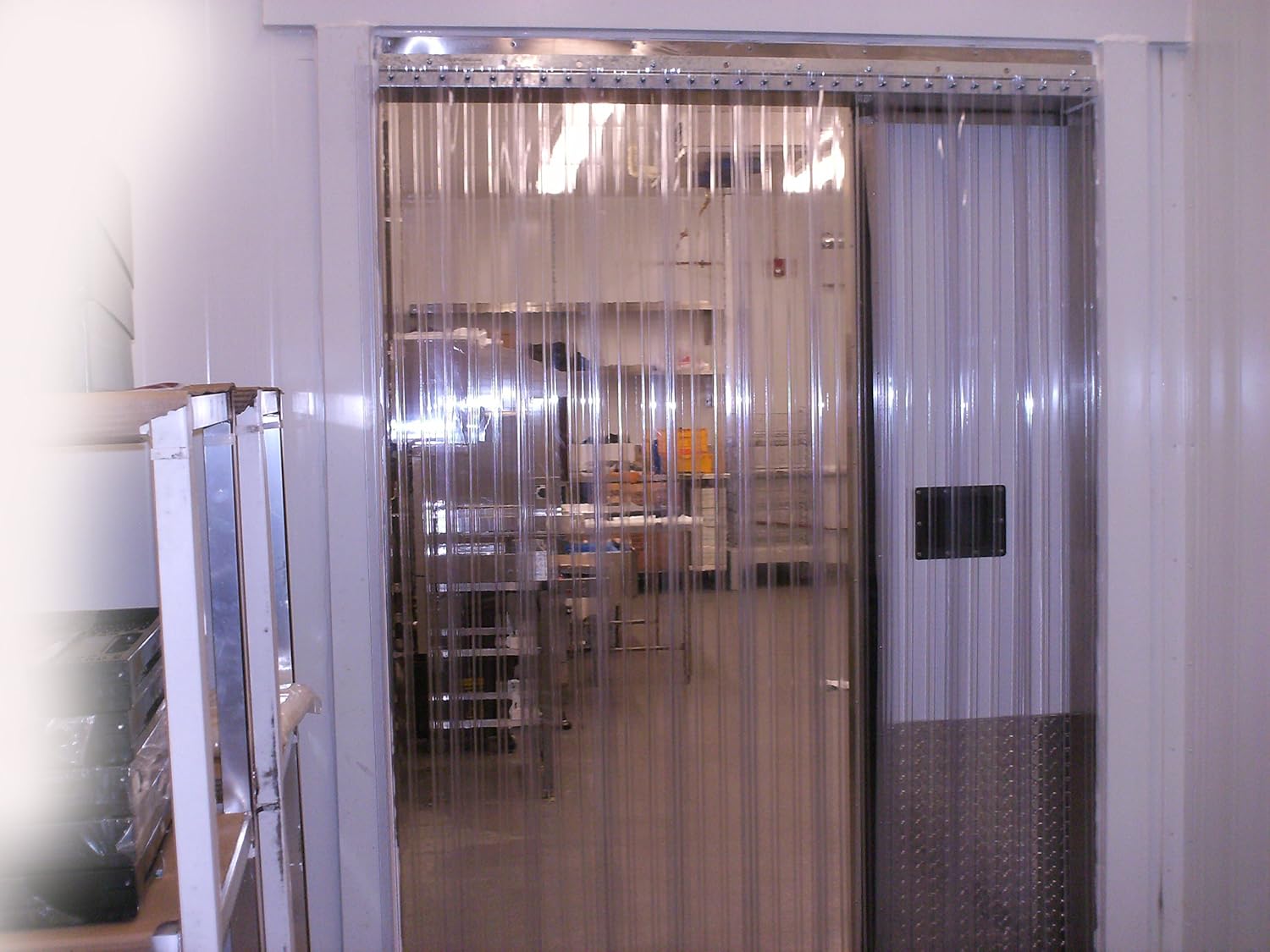 Amazon｜Strip-Curtains.com ストリップドアカーテン 72インチ (6フィート) 幅×96インチ。 (8フィート) 高さ ...