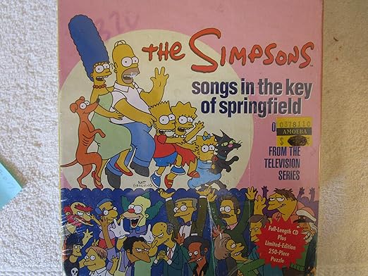 - The Simpsons: Songs In The Key Of Springfield - Original Music From ...