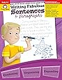 Amazon.com: Writing Fabulous Sentences & Paragraphs, Grades 4-6 ...