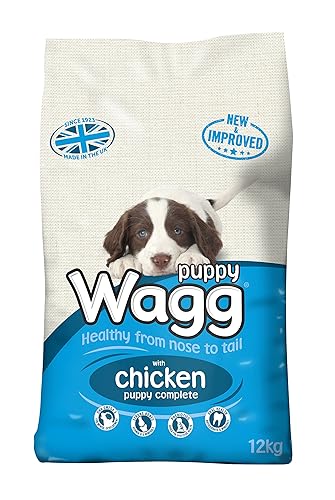 Wagg Puppy Food Complete Dry Mix, 12 kg: Amazon.co.uk: Pet Supplies