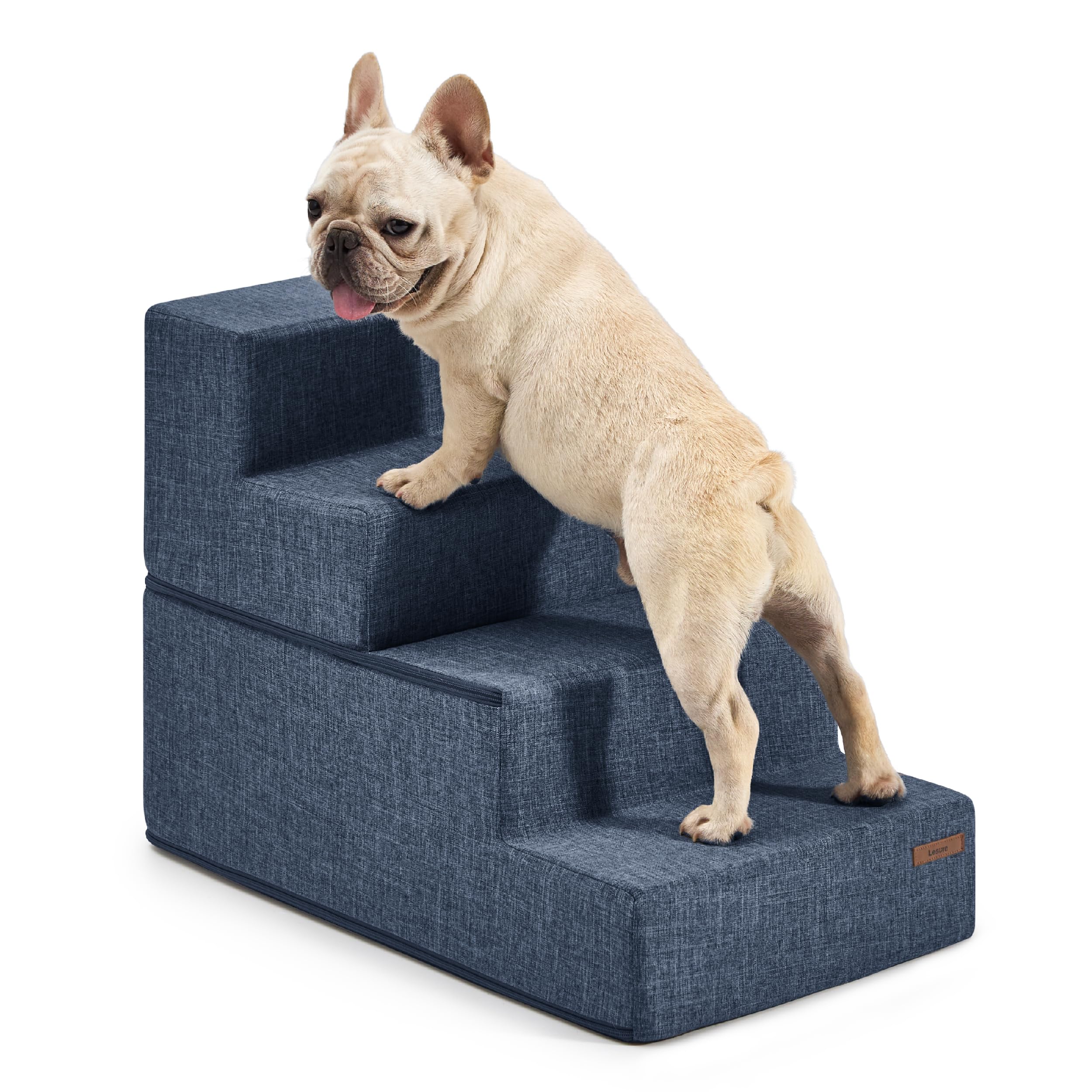 Lesure Dog Stairs for Small Dogs - Pet Stairs for High Beds and Couch ...