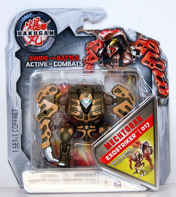 Bakugan - Mechtanium Surge - Swipe and Battle - Mechtogan - Gold/Tan ...