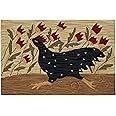 Amazon.com: Park Designs Chicken Run Hooked Rug 24x36 : Home & Kitchen