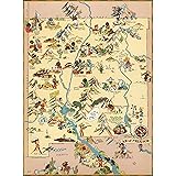 Amazon.com: Utah Wooden Map Jigsaw Puzzle Toys for Adults USA of State ...