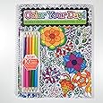 Amazon.com: Color Your Day! - an Adult Coloring Book - Includes Colored ...