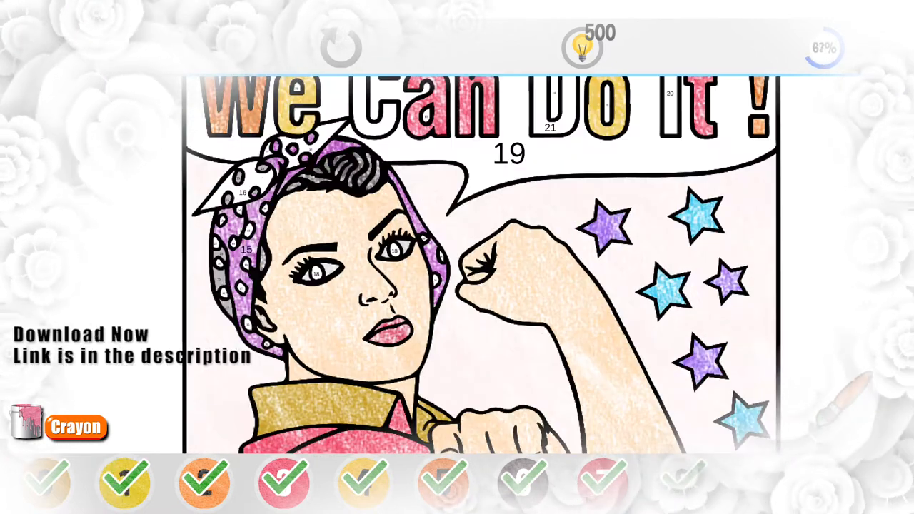 Girls Motivational Quotes Color By Number - Inspirational Adult ...
