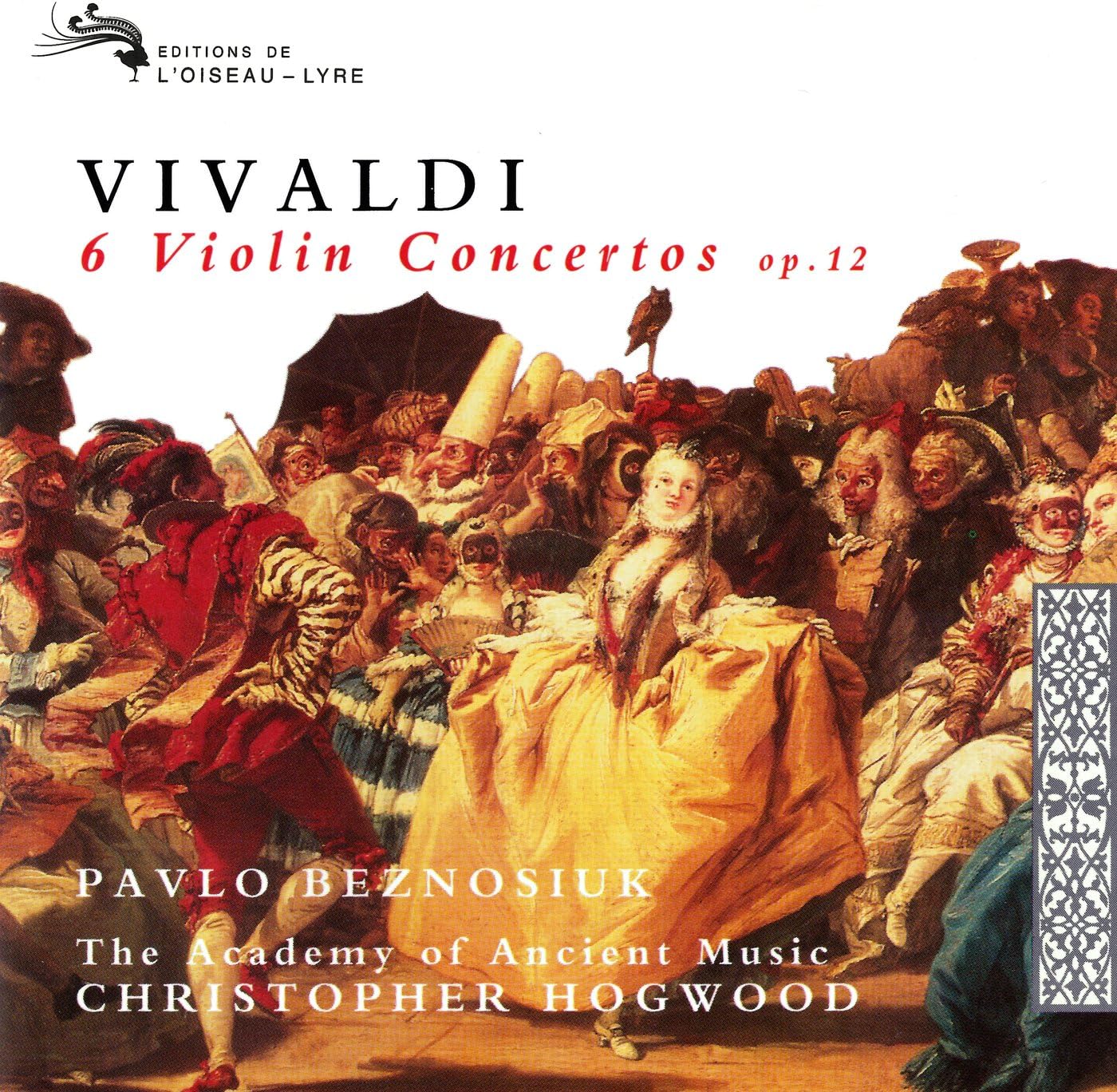 Vivaldi: Violin Concertos, Op 12 - Pavlo Beznosiuk, Antonio Vivaldi ...