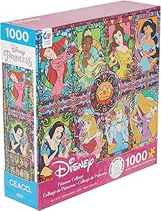 Amazon.com: Ceaco - Disney Princess - Princess Collage - 1000 Piece ...