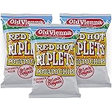 Amazon.com : Old Vienna of St. Louis Snacks (Red Hot Riplets Hot ...