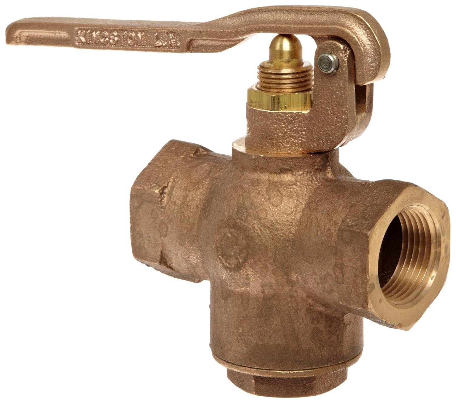 Pull Lever Kingston 305A Series Brass Quick Opening Flow Control Valve ...