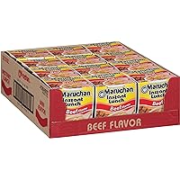 Amazon.com : Maruchan Instant Lunch Beef, 2.25 Oz, Pack of 12 : Ramen ...