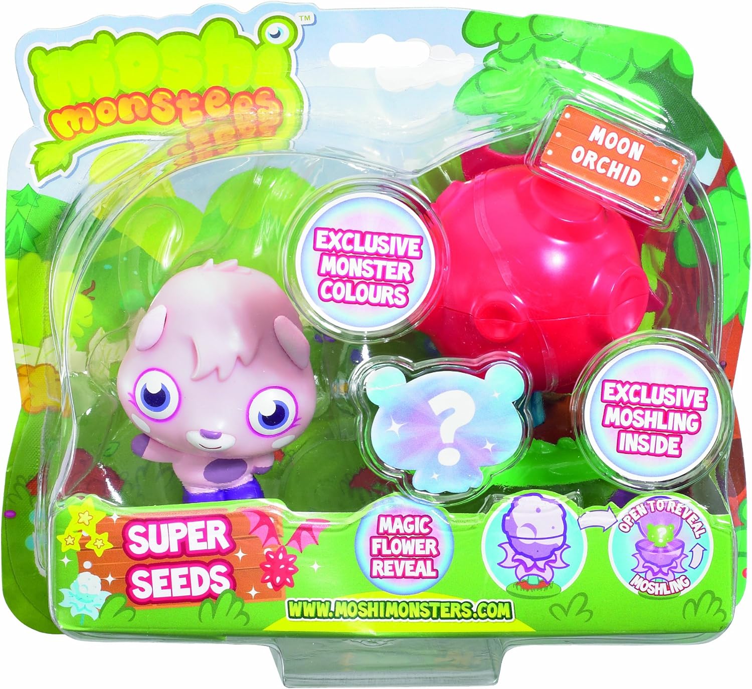 Super Seeds - RED Moon Orchid - Moshi Monsters: Amazon.co.uk: Kitchen ...