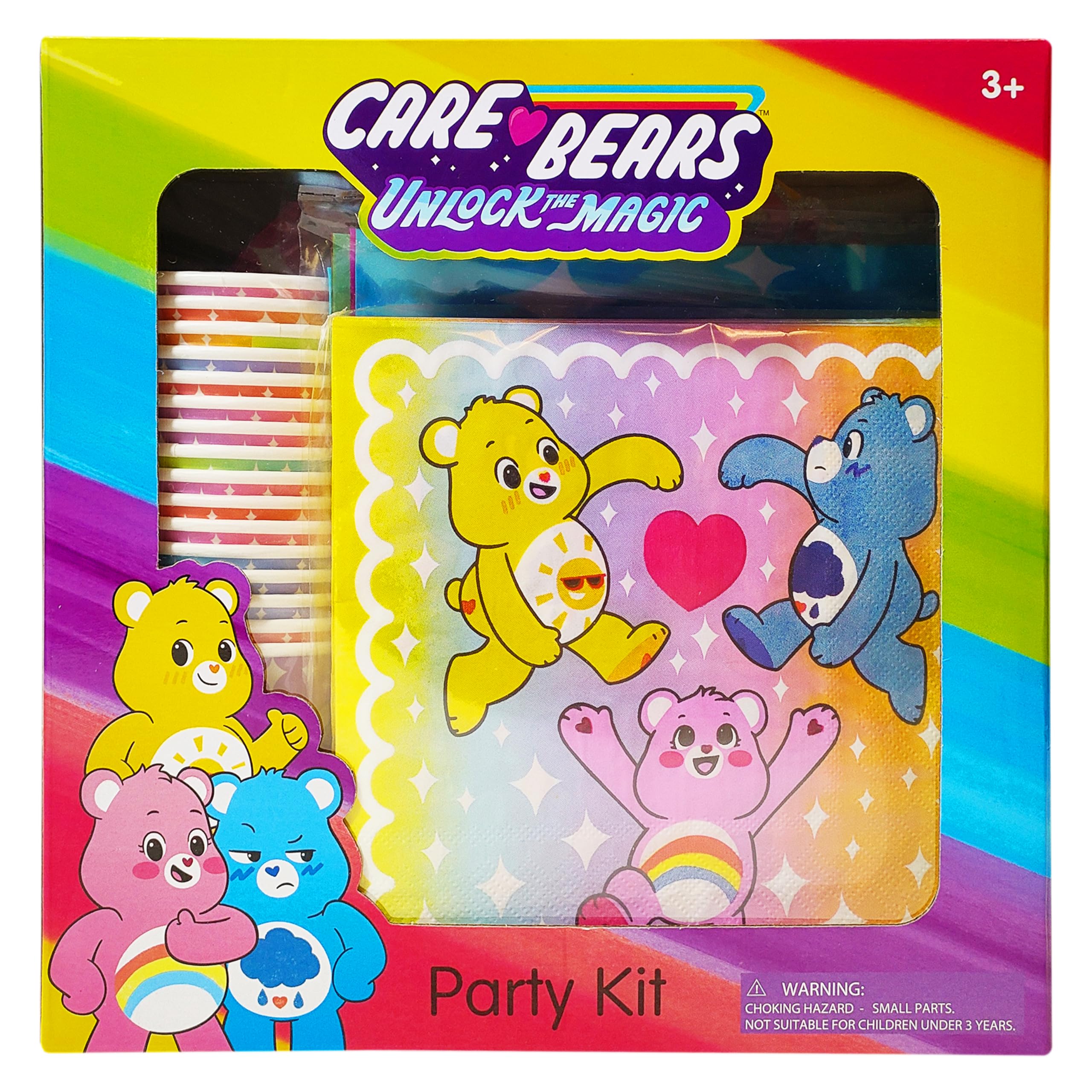 Care Bears Birthday Decorations 58pc Happy Birthday Table Decorations ...
