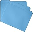 Amazon.com : File King File Folders, Colored Letter Size Folders, 100 ...