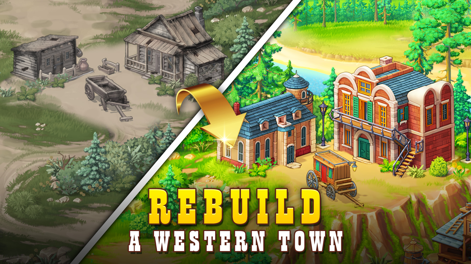 Sheriff of Mahjong: Match tiles & restore a town:Amazon.com:Appstore ...