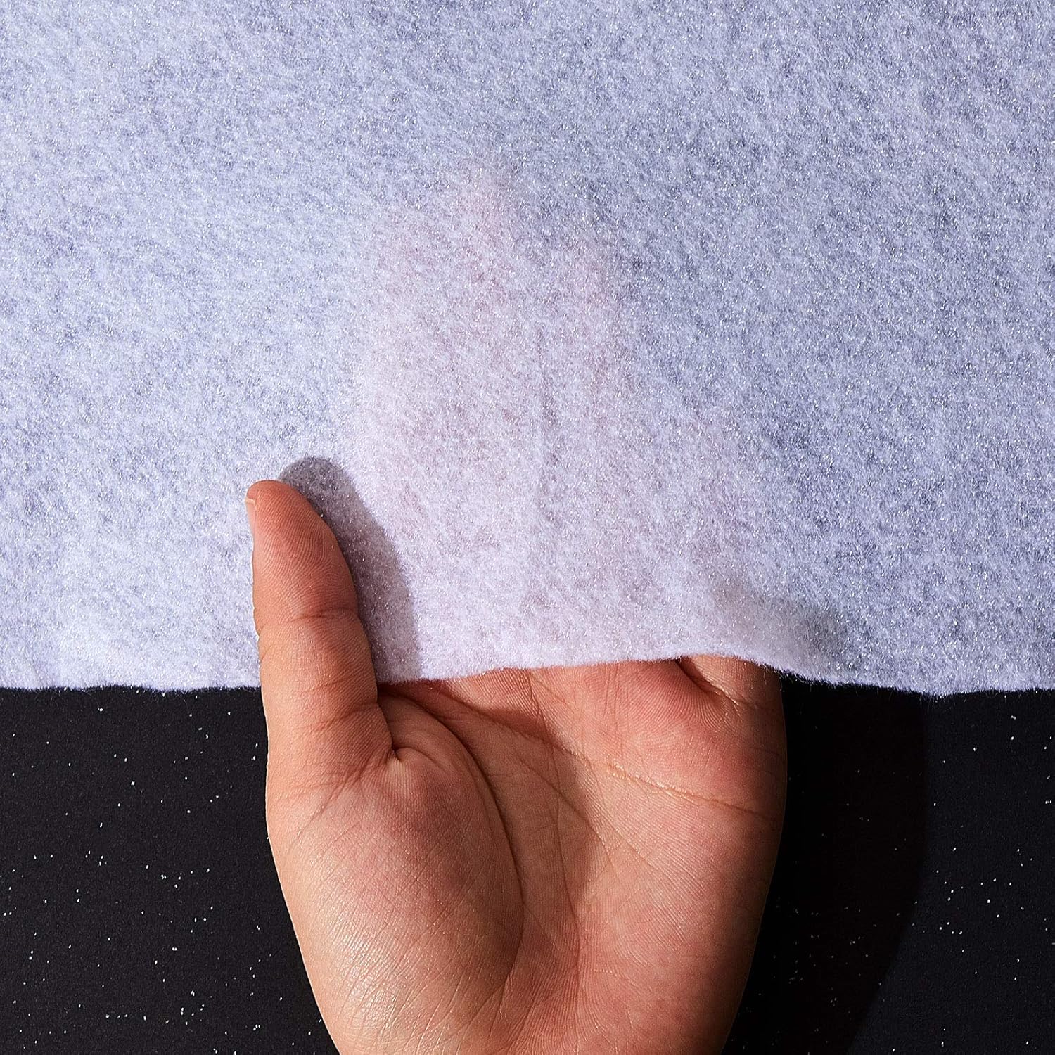 Non-Woven Interfacing Fabric Thick Single-Sided Iron on Interfacing, 90 ...