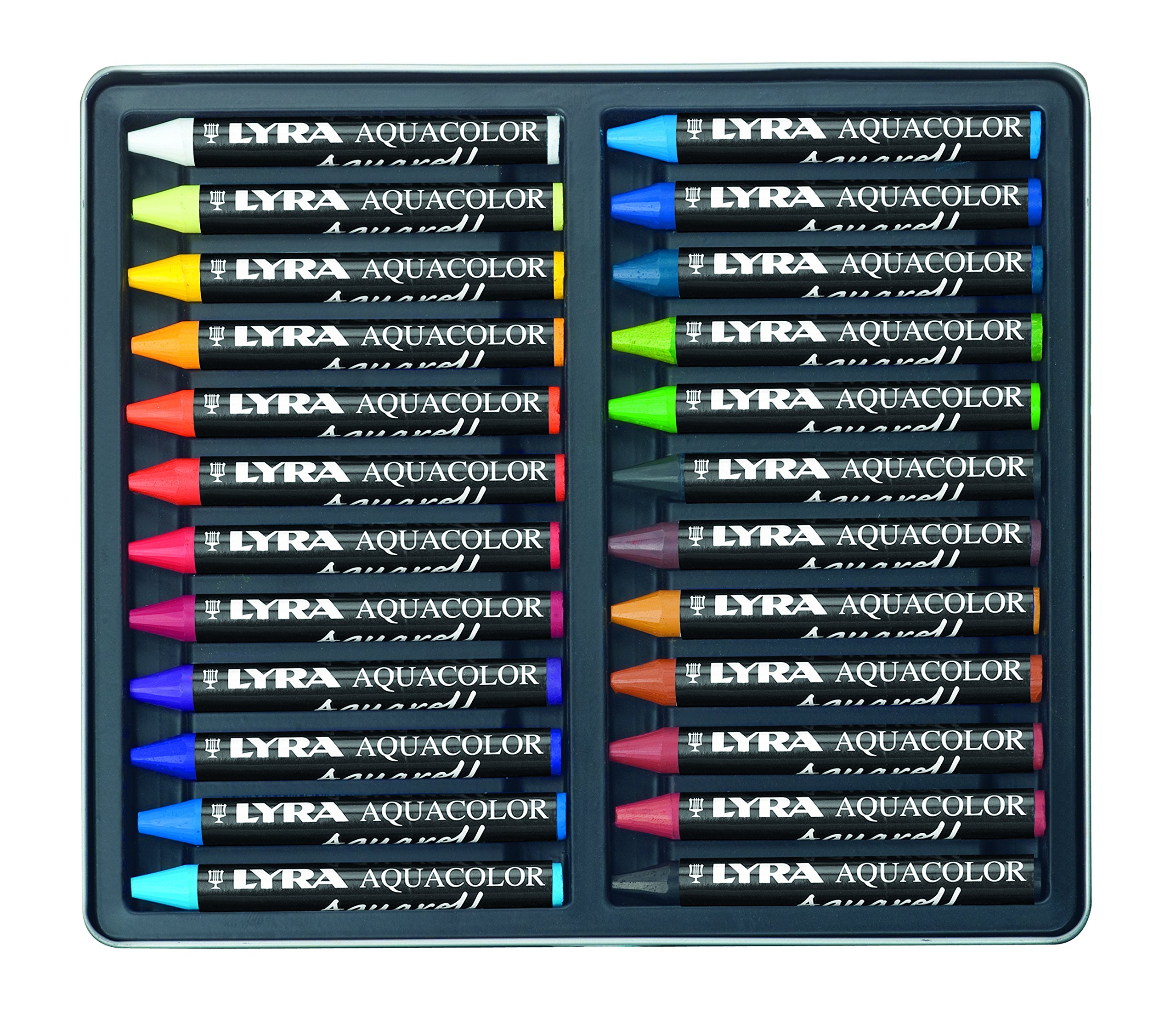 Mua Aquacolor Wax Crayons - 24 Water Soluble Crayons for Professional ...